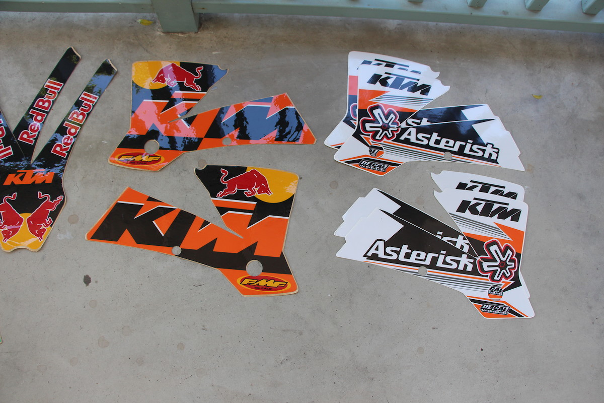 2003 Langston Red Bull KTM graphics - For Sale/Bazaar - Motocross ...