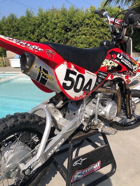 Race ready modded KLX110 - For Sale/Bazaar - Motocross Forums / Message ...