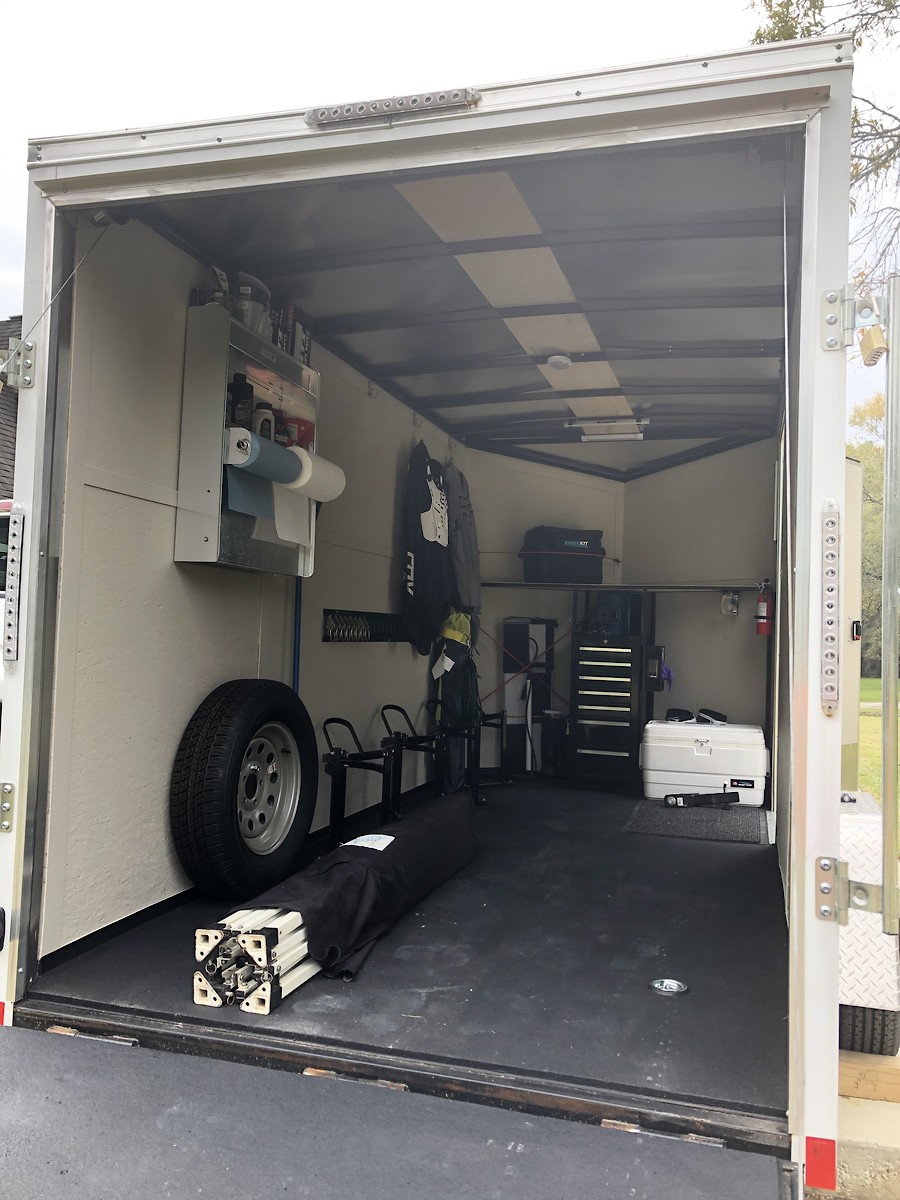 MX Cargo Trailer Build - 12' V-Nose - Bike Builds - Motocross Forums ...