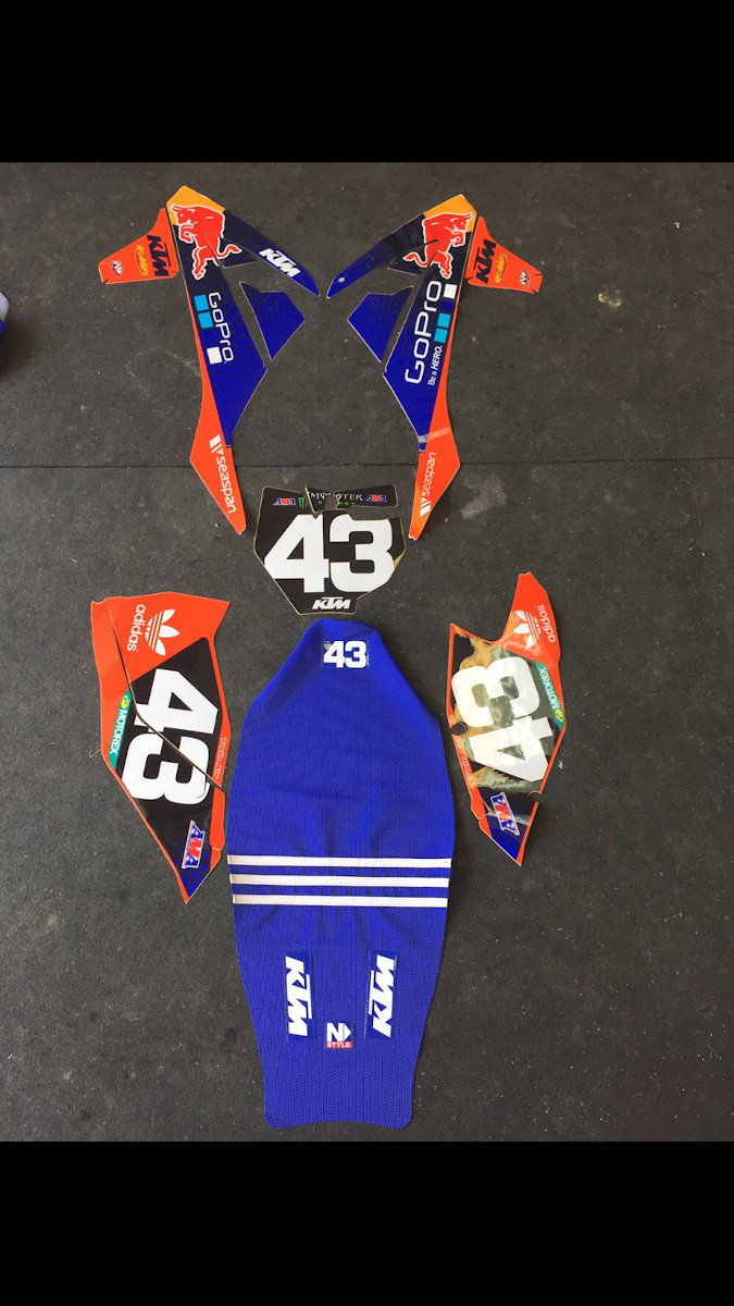 16-18 KTM TLD Red Bull SXF RACE TEAM Graphics - For Sale/Bazaar ...