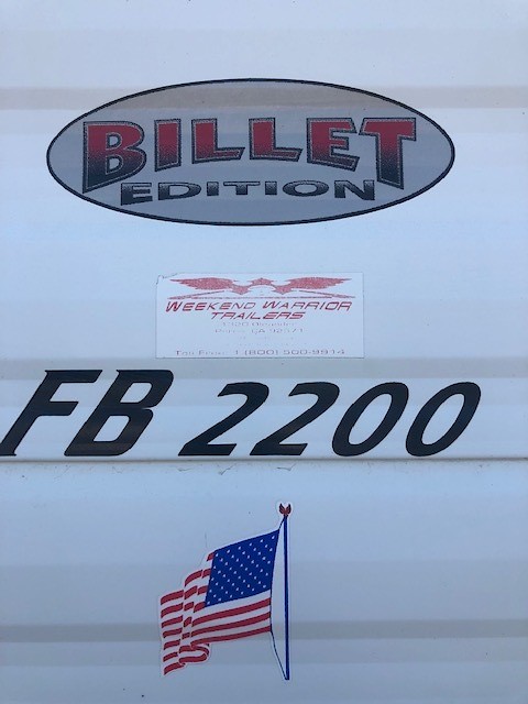 Weekend Warrior Trailer FB2200 TOY HAULER - For Sale/Bazaar - Motocross ...
