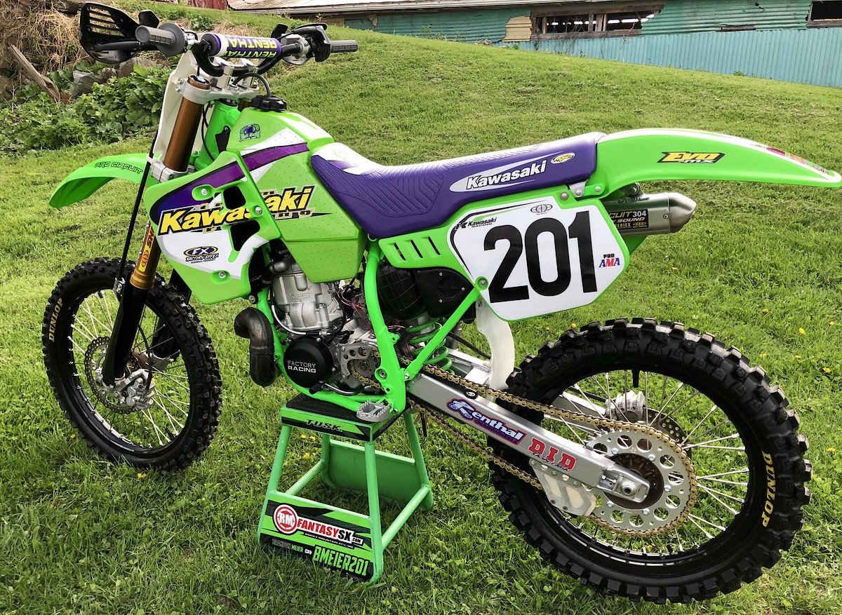 1998 kx250 team green build (or 94?) - Bike Builds - Motocross Forums ...