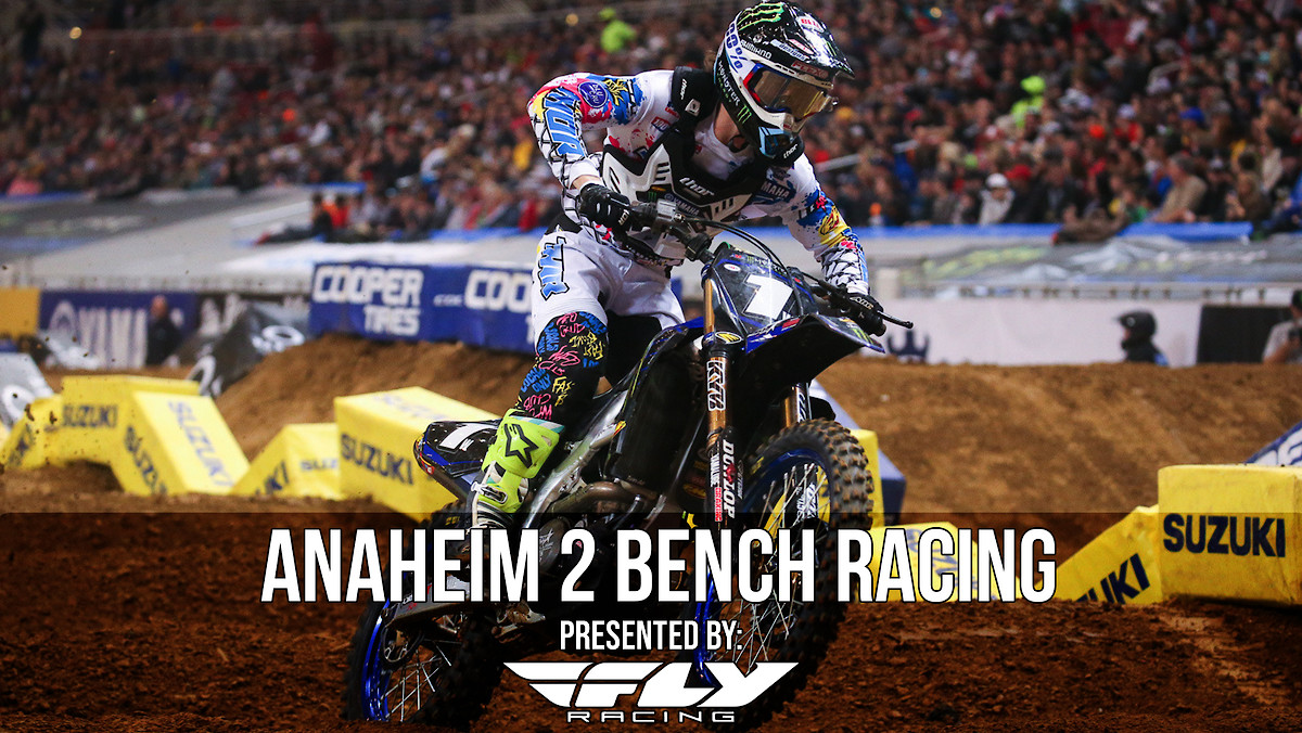 Anaheim 2 Supercross - Timed Qualifying Bench Racing - Moto-Related ...