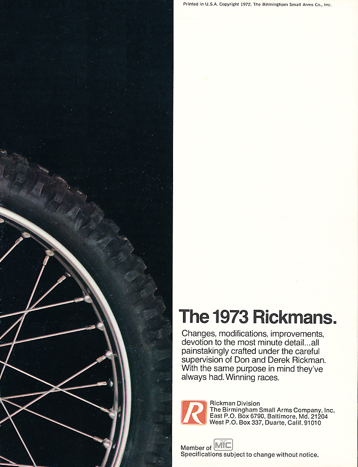 Any Info on rickman motorcycles - Moto-Related - Motocross Forums ...