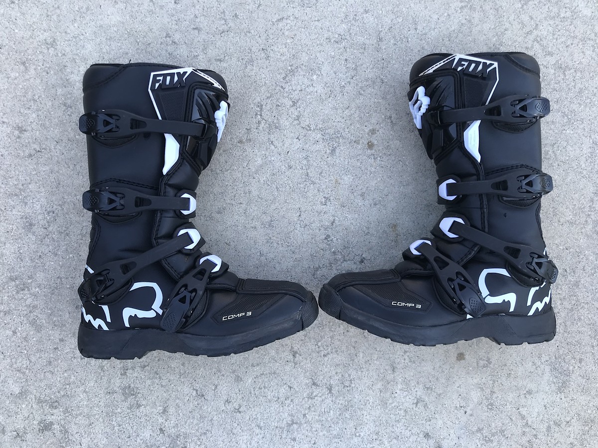 FS: Youth-Fox Comp 3 Boots(Size 6) - For Sale/Bazaar - Motocross Forums ...