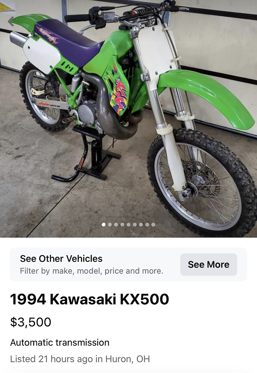 Deal of the Day- 94 KX500 - Moto-Related - Motocross Forums / Message ...