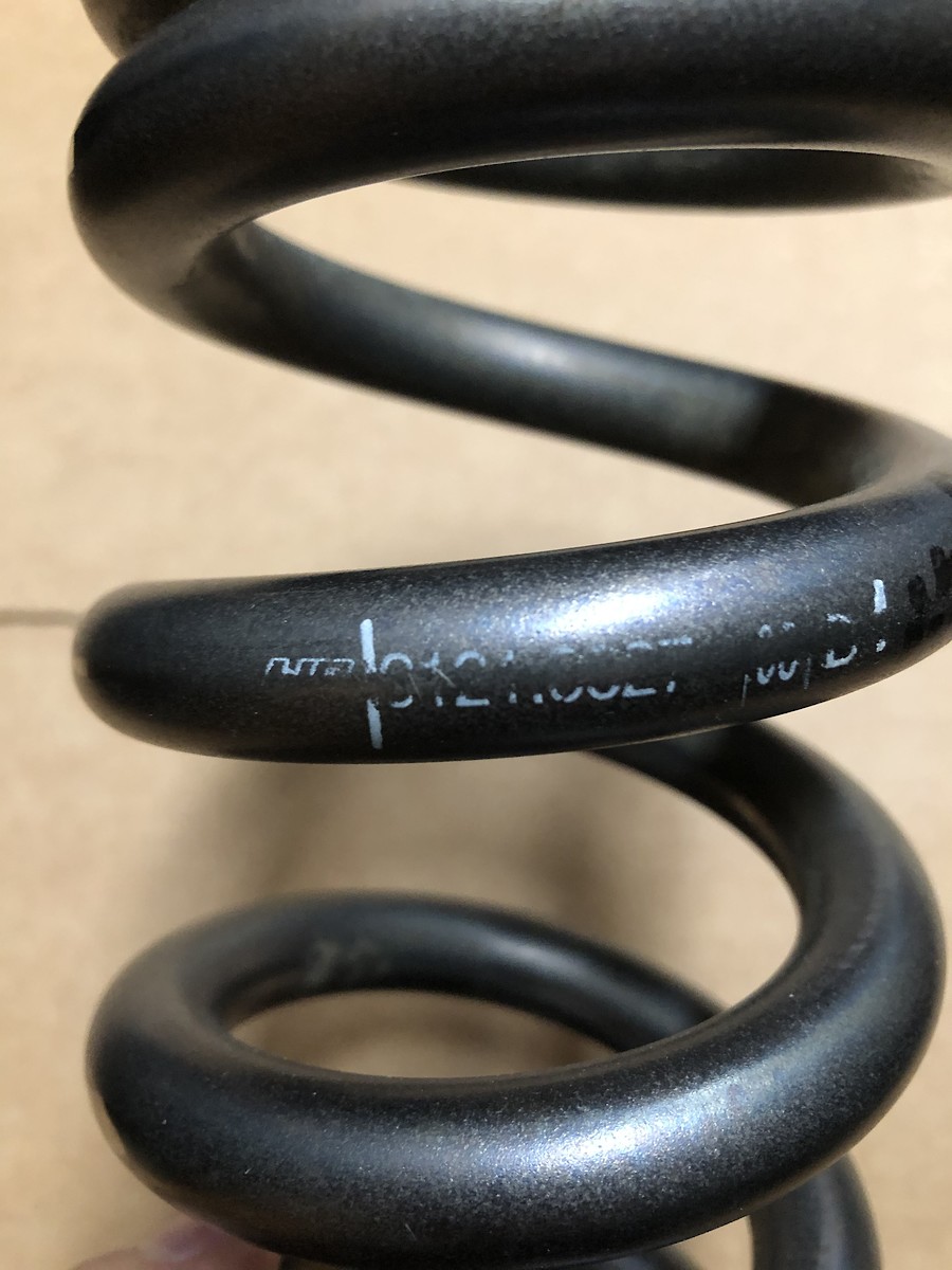 TITANIUM WP PDS rear spring - For Sale/Bazaar - Motocross Forums ...
