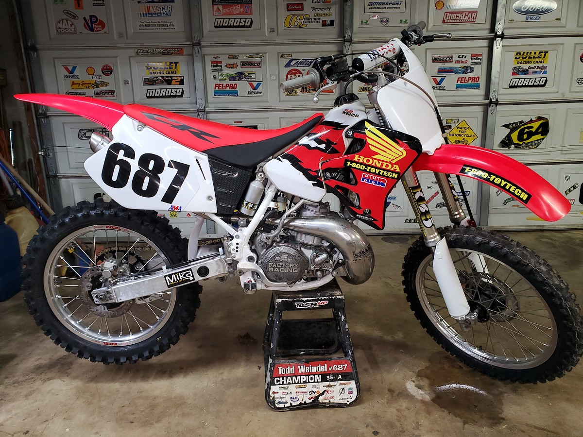 1993 cr250 build - Bike Builds - Motocross Forums / Message Boards ...