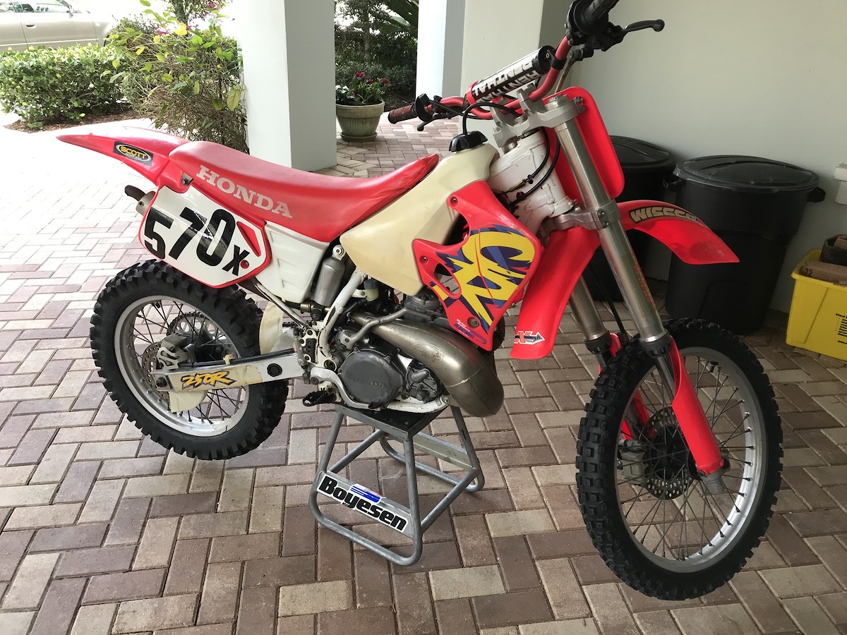 1993 cr250 build - Bike Builds - Motocross Forums / Message Boards ...