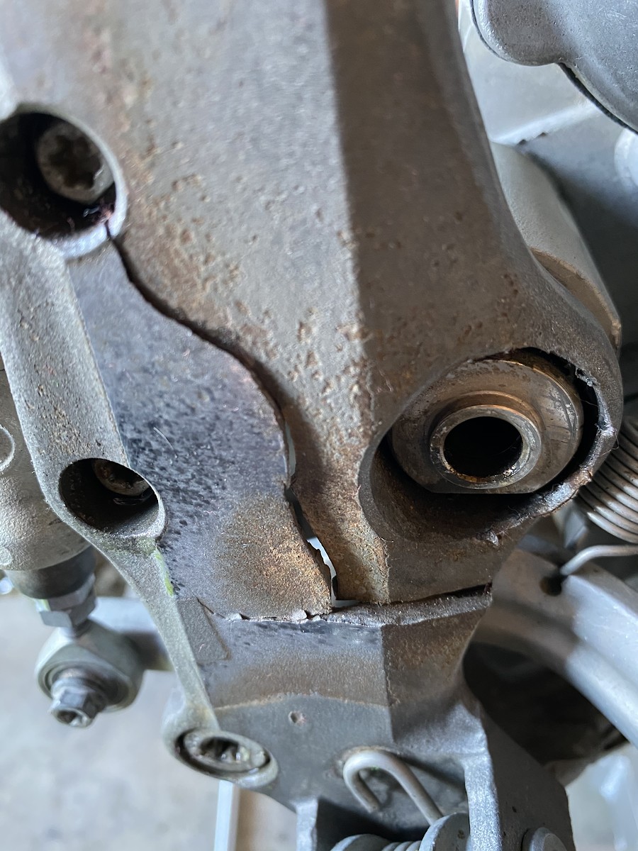 Frame cracked on 2014 KTM 250sx - Tech Help/Race Shop - Motocross ...