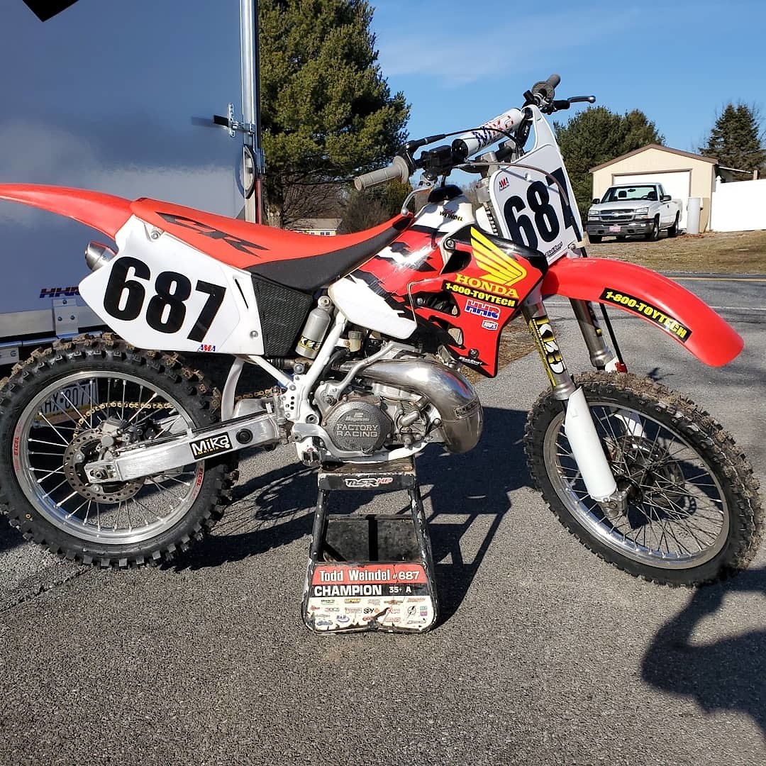 1993 cr250 build - Bike Builds - Motocross Forums / Message Boards ...