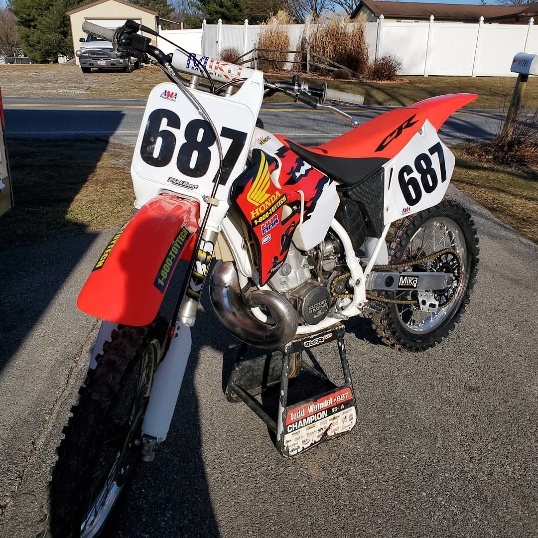 1993 cr250 build - Bike Builds - Motocross Forums / Message Boards ...