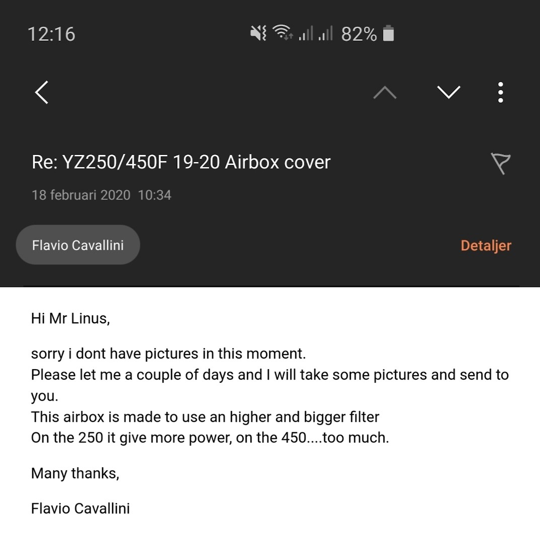 carbon fiber air box cover - Moto-Related - Motocross Forums / Message ...