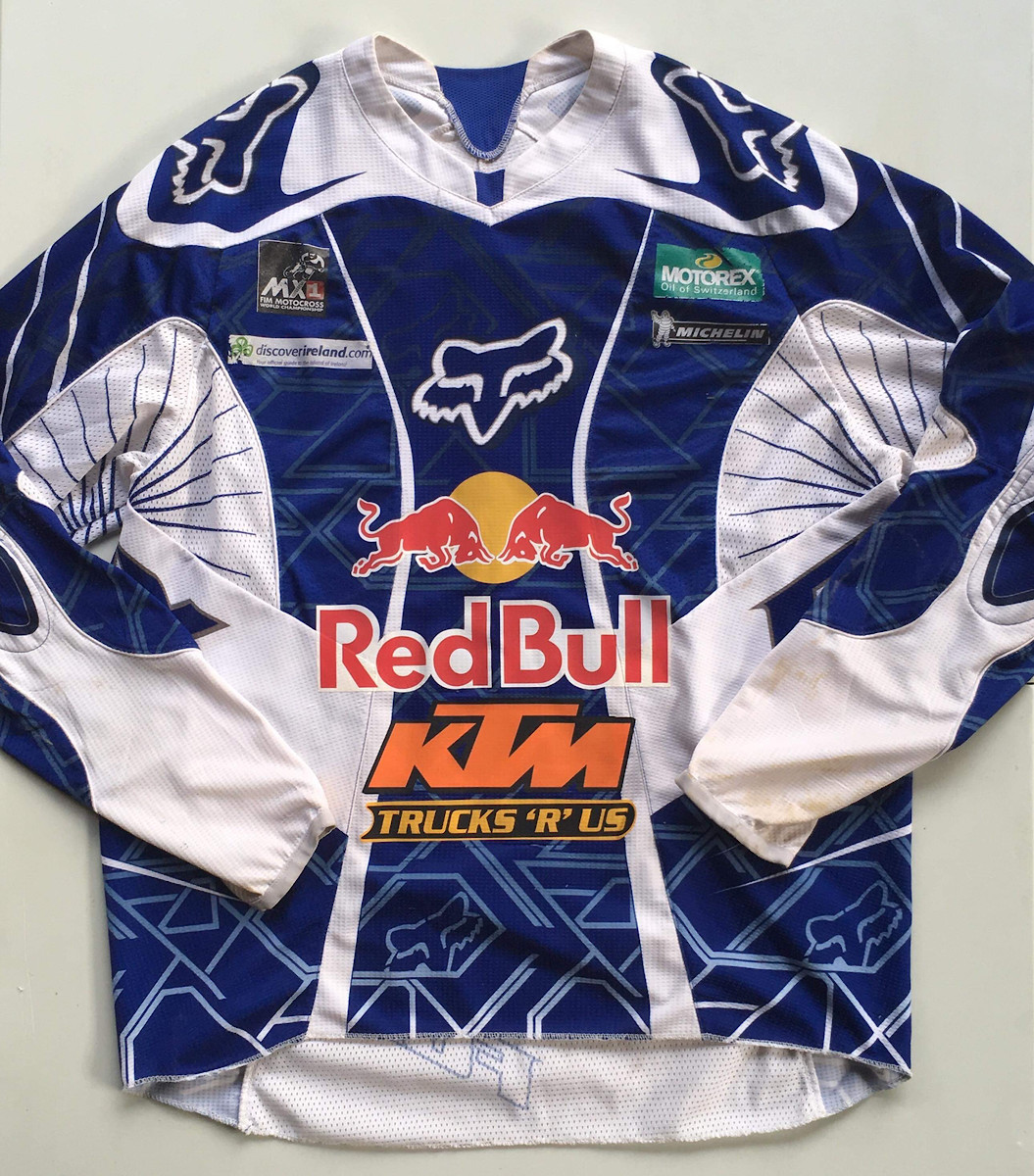 For sale: Race worn jerseys - For Sale/Bazaar - Motocross Forums ...