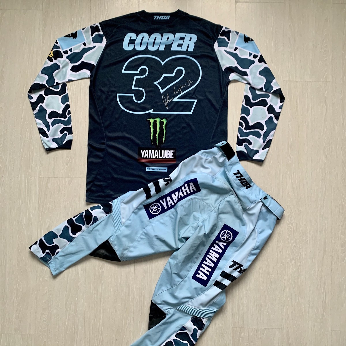 For Sale Yamaha Star racing race worn kit - For Sale/Bazaar - Motocross ...