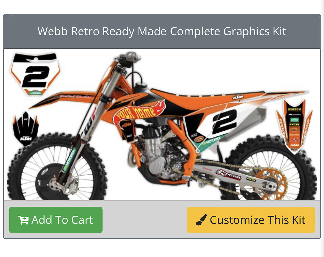 KTM graphics ideas - Moto-Related - Motocross Forums / Message Boards ...