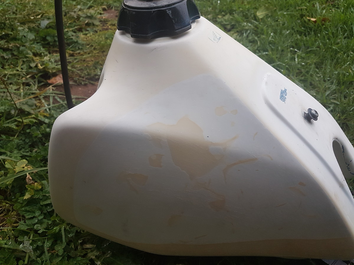 Restore White fuel tank - Old School Moto - Motocross Forums / Message ...