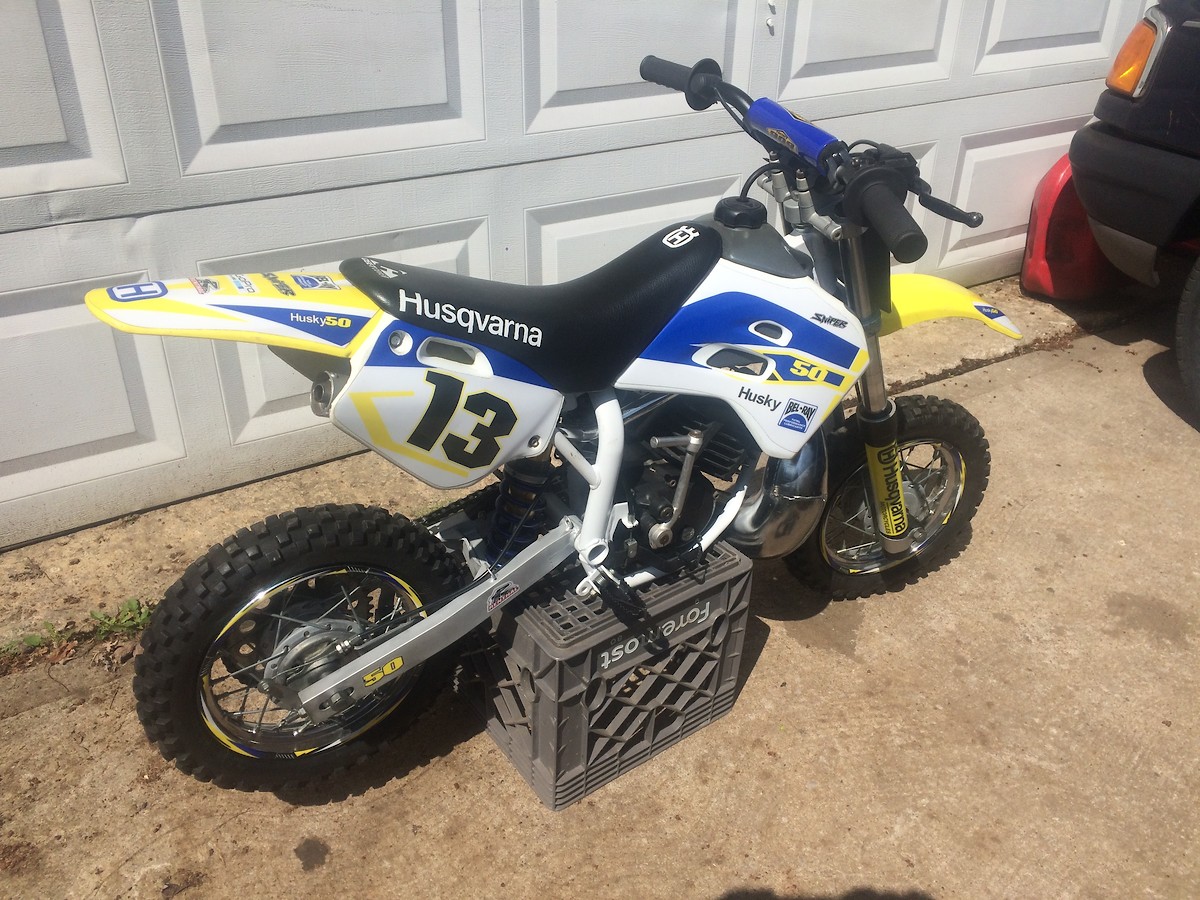 Husky Boy 50 refresh for my Grandson - Bike Builds - Motocross Forums ...