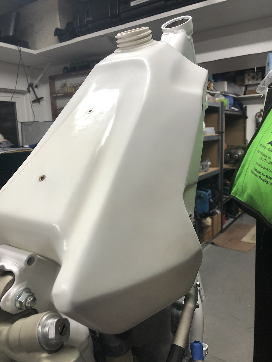 Restore White fuel tank - Old School Moto - Motocross Forums / Message ...