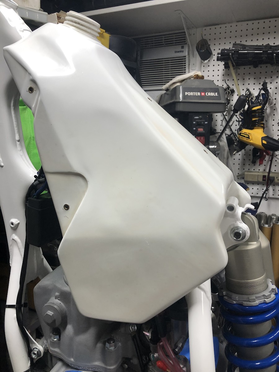 Restore White fuel tank - Old School Moto - Motocross Forums / Message ...