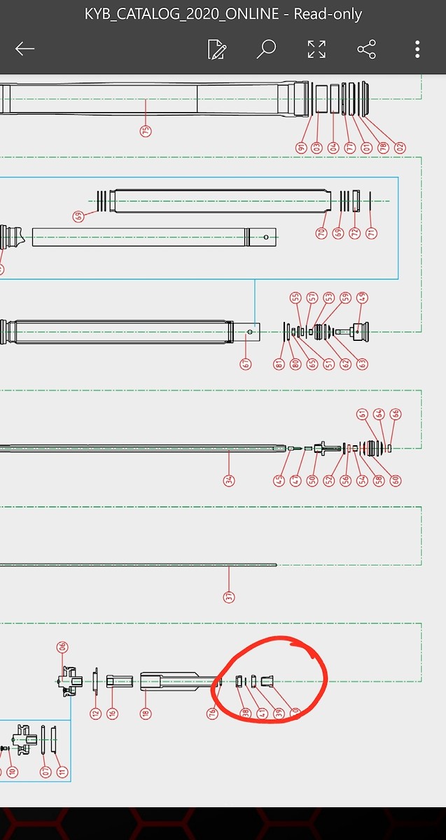 43mm KYB Forks - 1996 Honda CR125 - Tech Help/Race Shop - Motocross ...