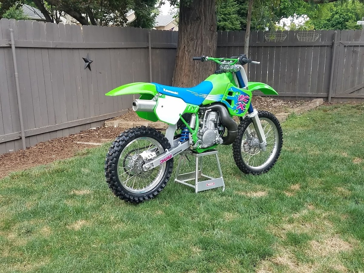 1992 kx500 rebuild done! Take a second to vote on my bike? - Old School ...