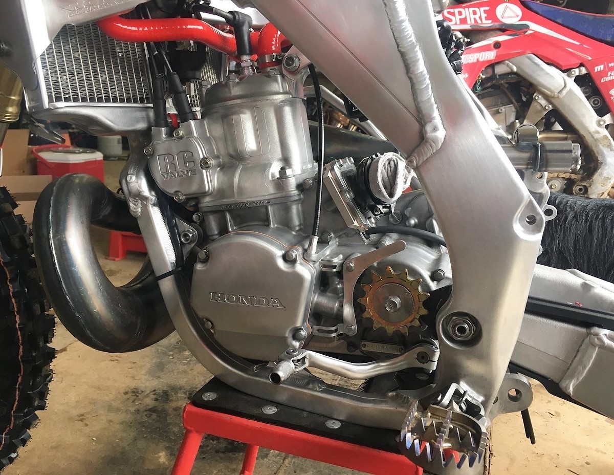 2003 CR250r Frame up resto-mod - Bike Builds - Motocross Forums ...