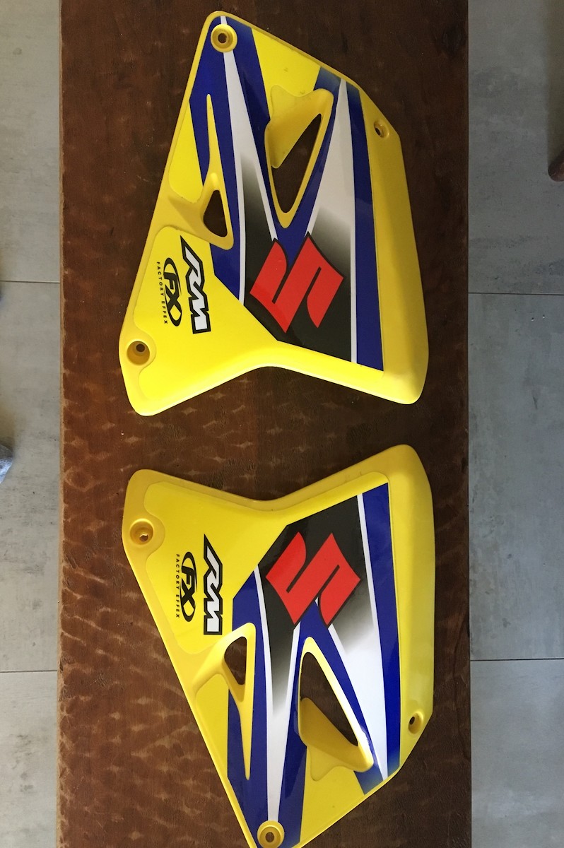RM 125 plastics 01 up - For Sale/Bazaar - Motocross Forums / Message ...