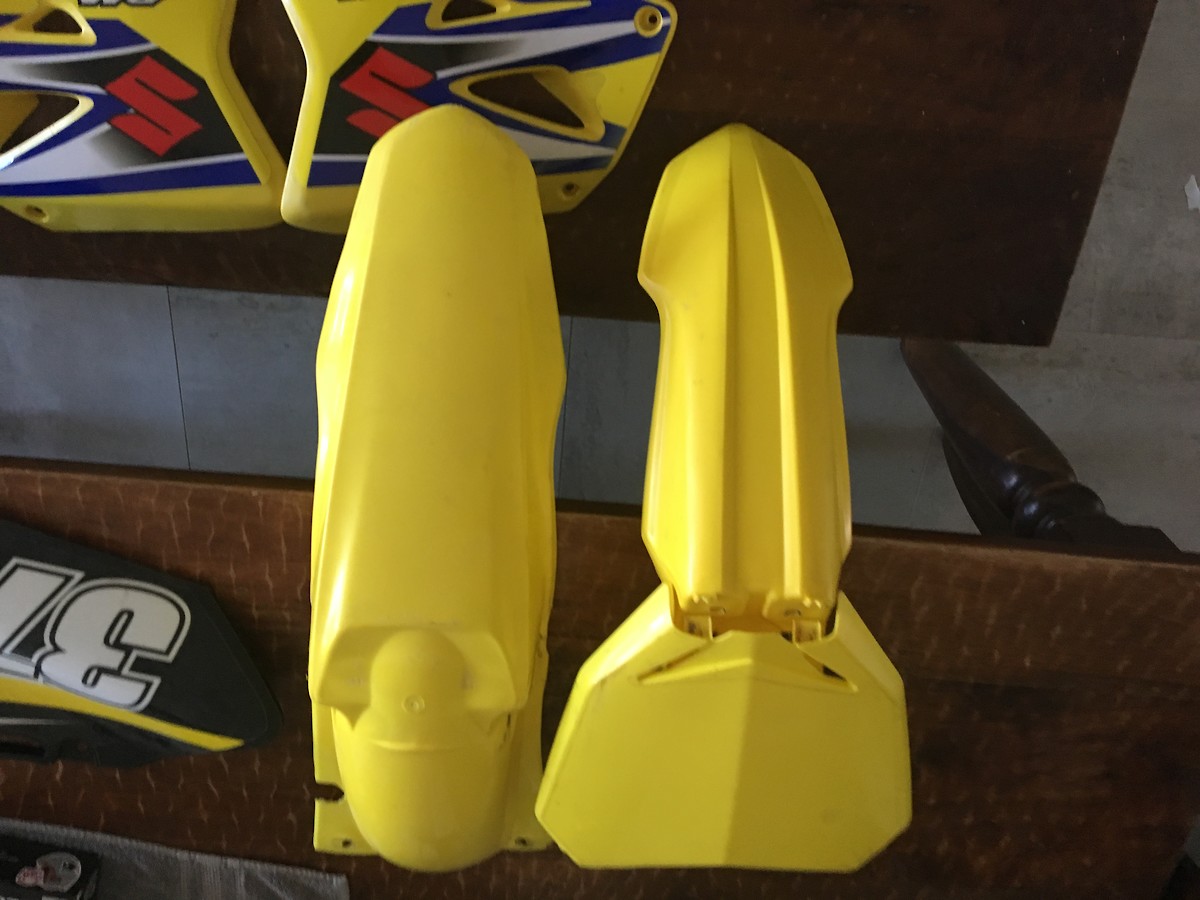 RM 125 plastics 01 up - For Sale/Bazaar - Motocross Forums / Message ...