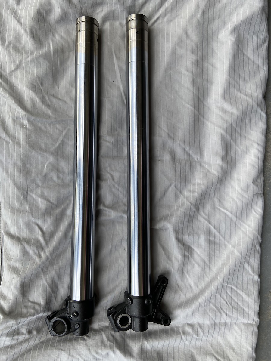 2018 KYB inner fork / lower fork tubes and lugs - For Sale/Bazaar ...