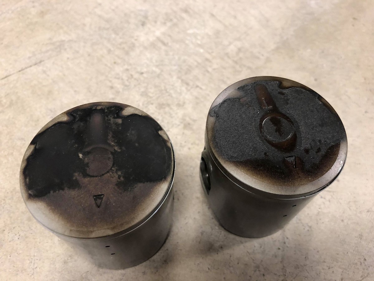 How does this piston look - Tech Help/Race Shop - Motocross Forums ...