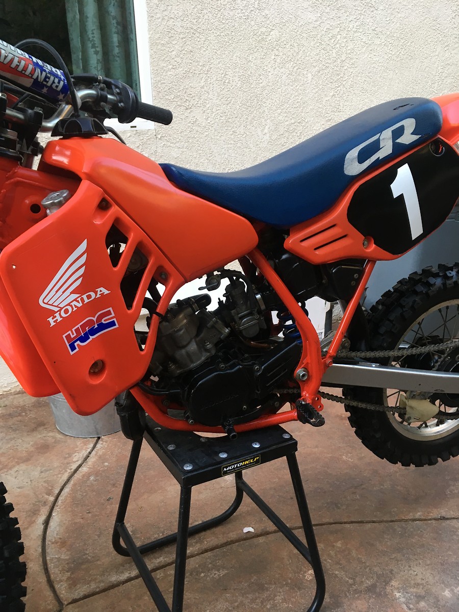 WTB Honda '87 CR80 - For Sale/Bazaar - Motocross Forums / Message ...