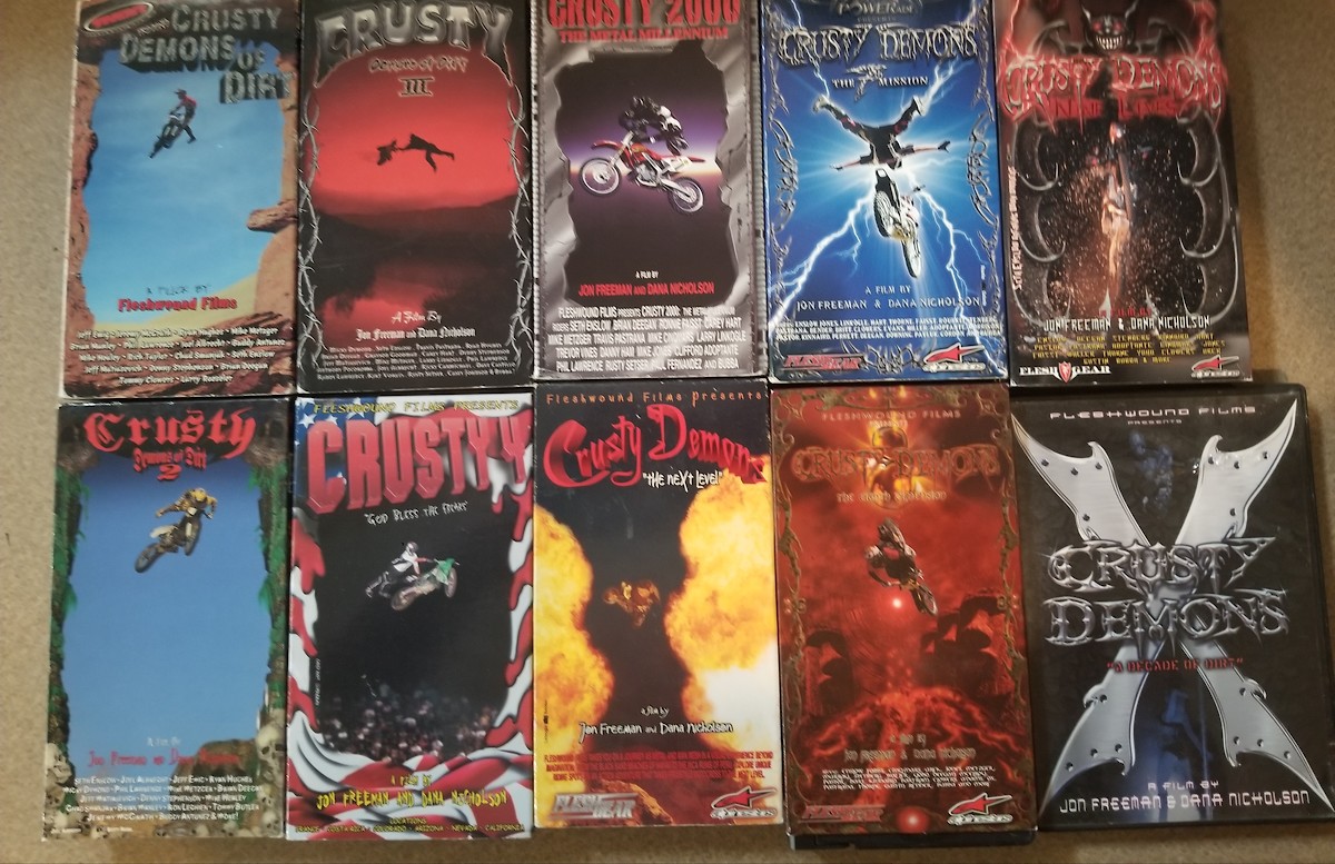 Crusty Demons collection volumes 1 2 3 4 5 6 7 8 9 and 10 - For Sale ...