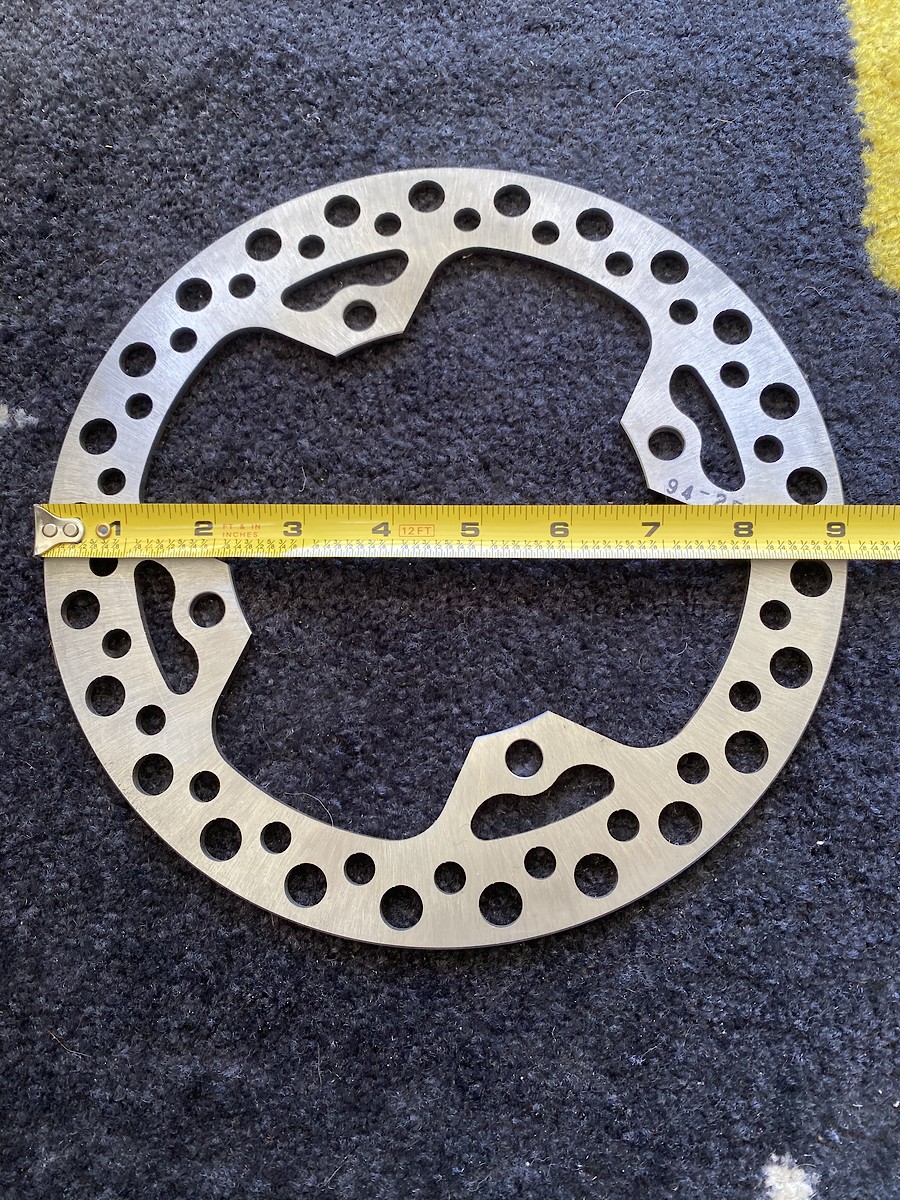 ISO RMZ 450 Works 230mm rear rotor - For Sale/Bazaar - Motocross Forums ...