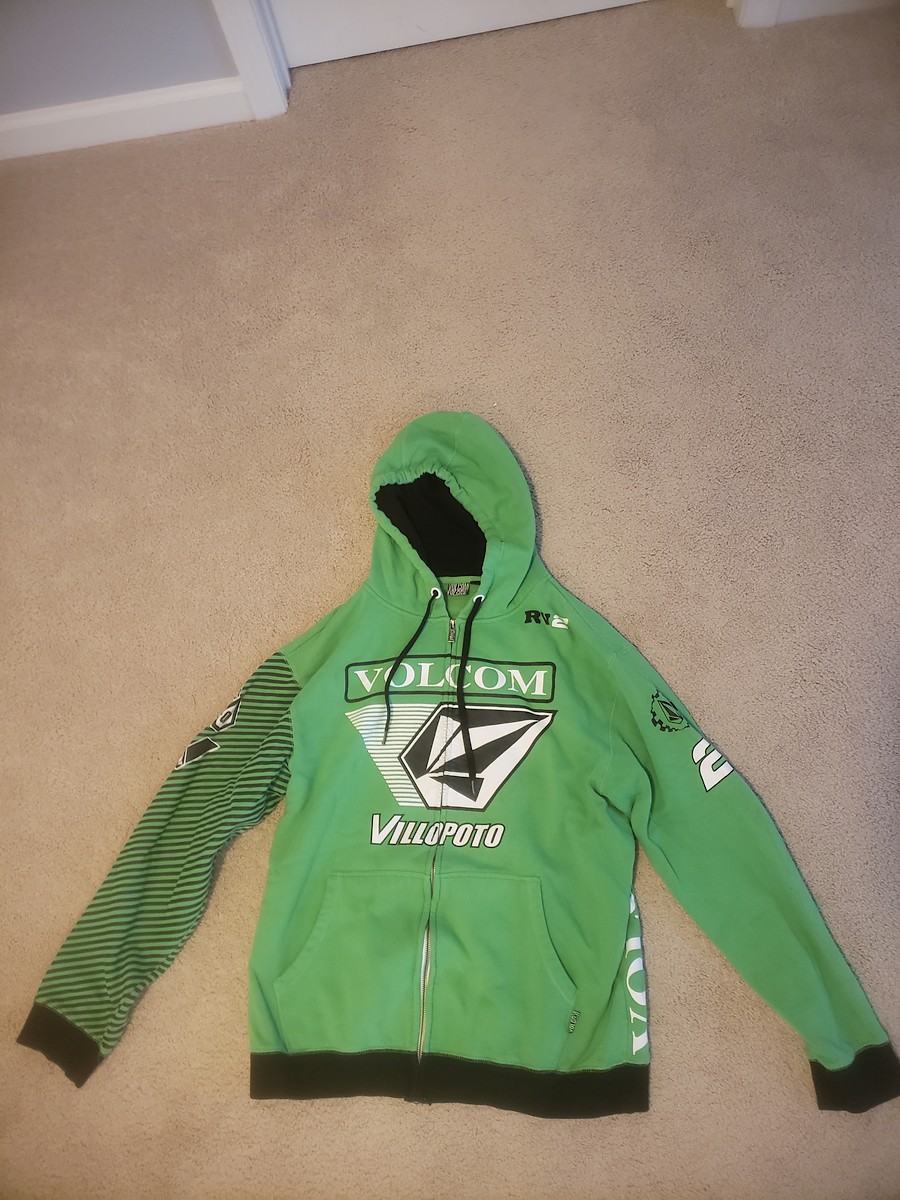 Ryan Villopoto Volcom Zip Up Hoodie - For Sale/Bazaar - Motocross ...