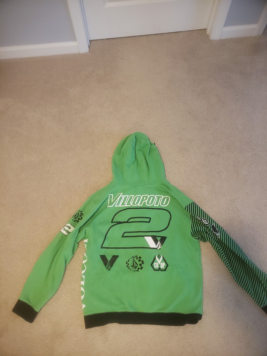 Ryan Villopoto Volcom Zip Up Hoodie - For Sale/Bazaar - Motocross ...