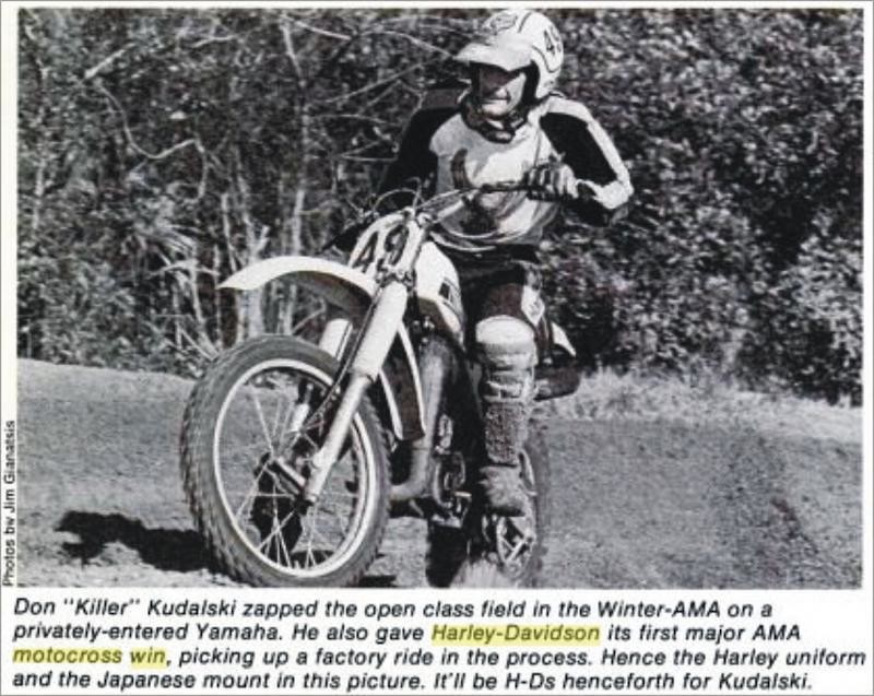 Finding #49 and America's Forgotten Motocross Team - Harley-Davidson MX ...