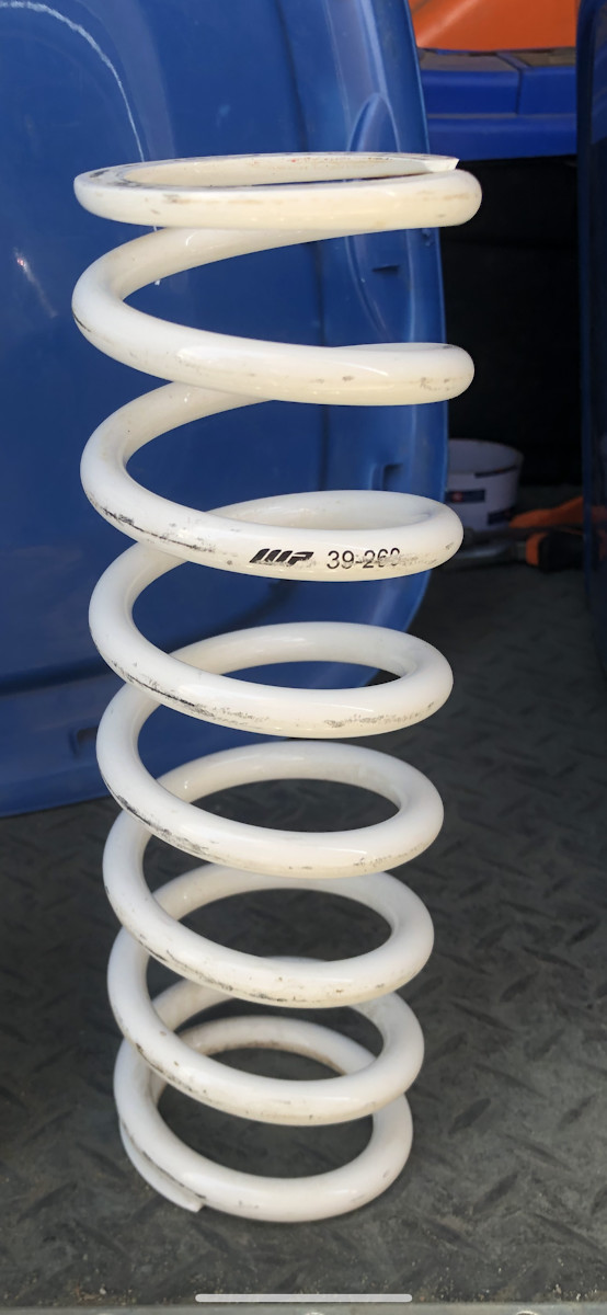 WP 39NM Shock Spring - For Sale/Bazaar - Motocross Forums / Message ...
