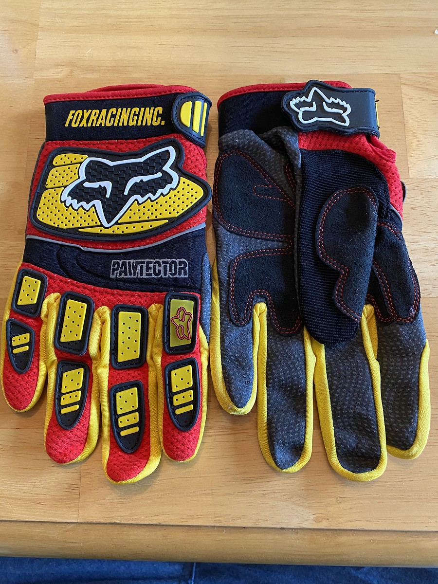 2000 fox pawtector gloves - For Sale/Bazaar - Motocross Forums ...