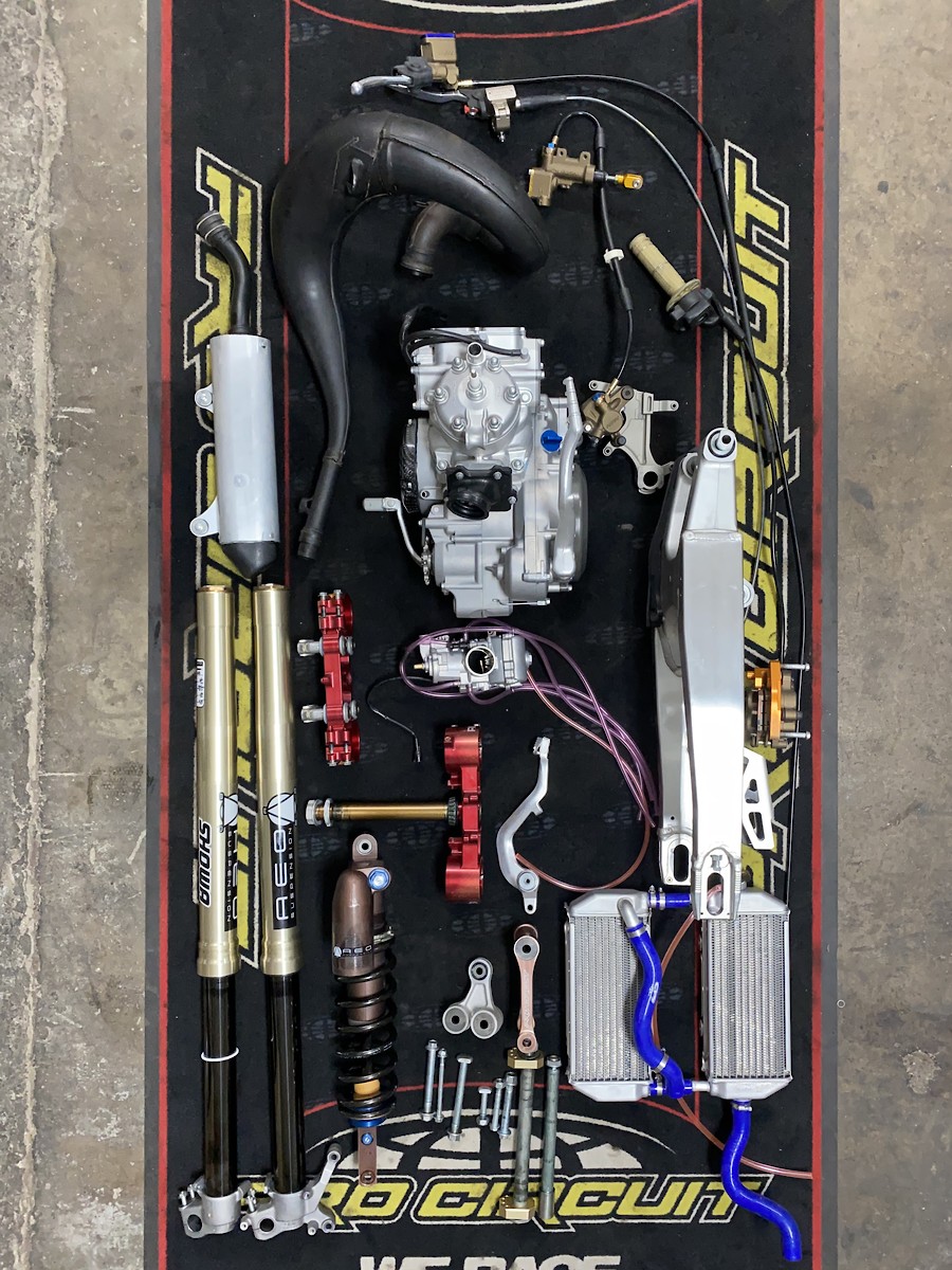 2006 RM250 “Stock” mod build FINISHED - updated 12-2020 - Bike Builds ...