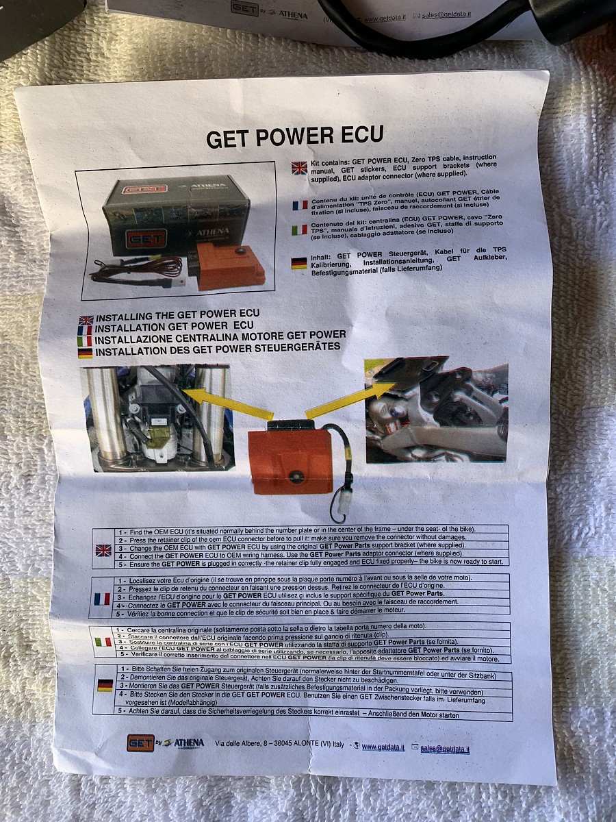 GET ECU - For Sale/Bazaar - Motocross Forums / Message Boards - Vital MX