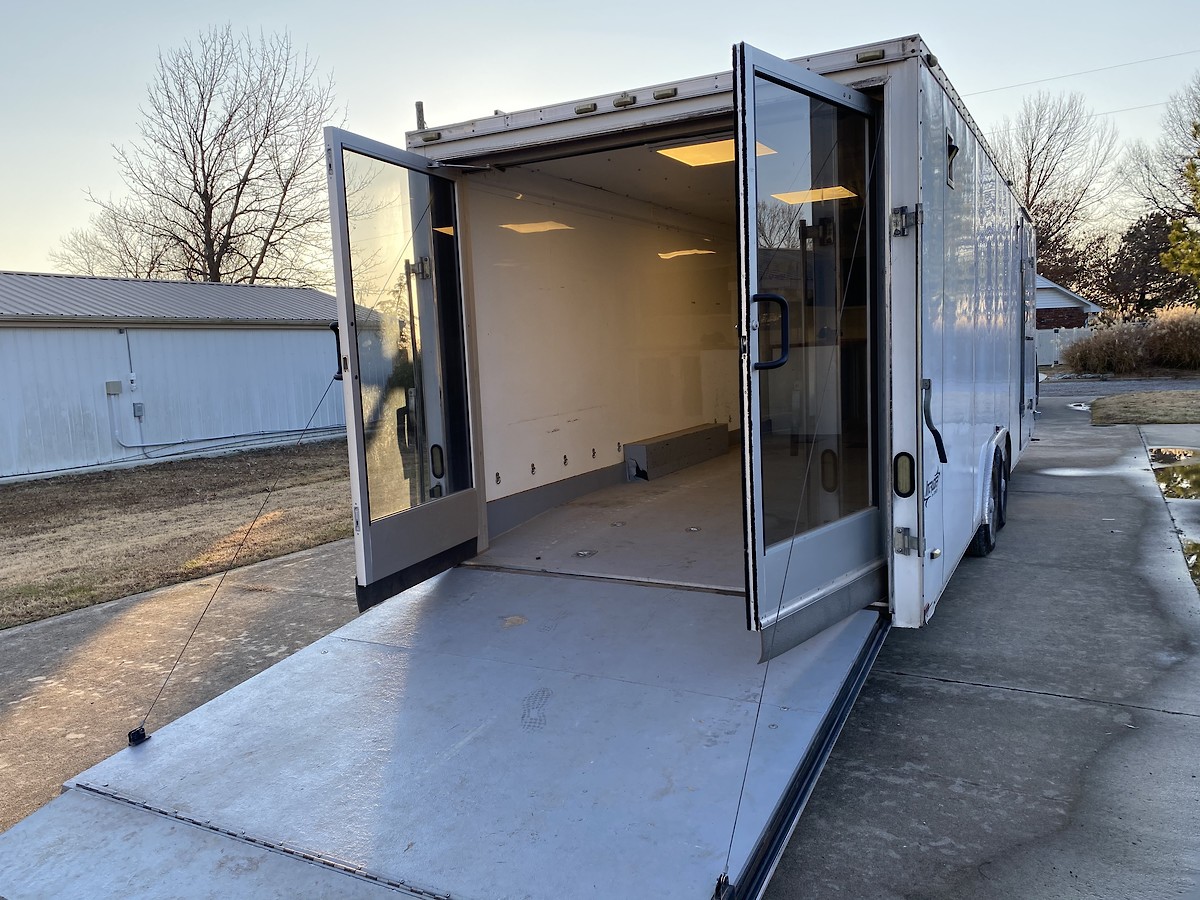 26’ enclosed trailer custom built for MX - For Sale/Bazaar - Motocross ...