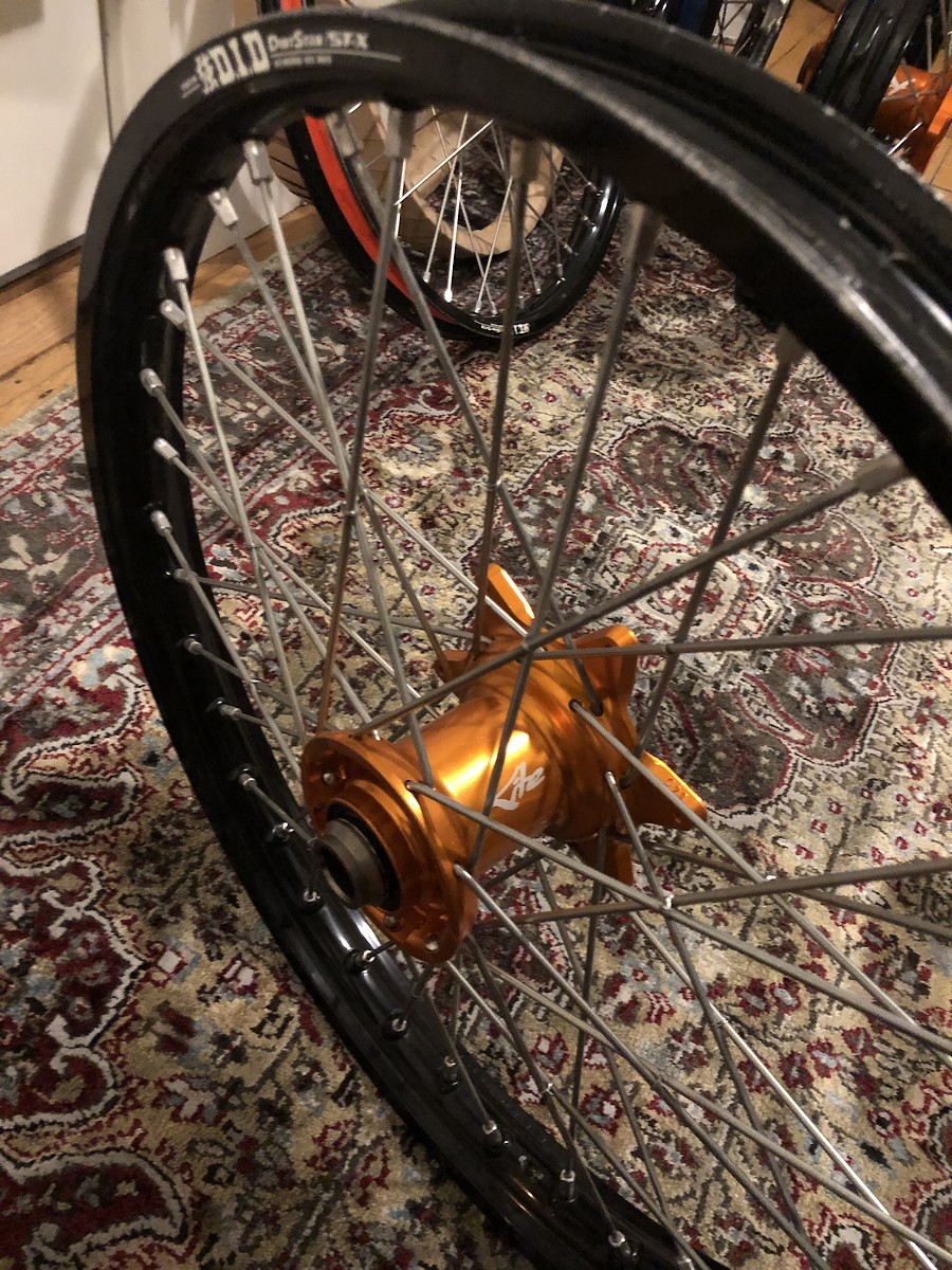 Set of KTM Kite Wheels 21/19 - For Sale/Bazaar - Motocross Forums ...