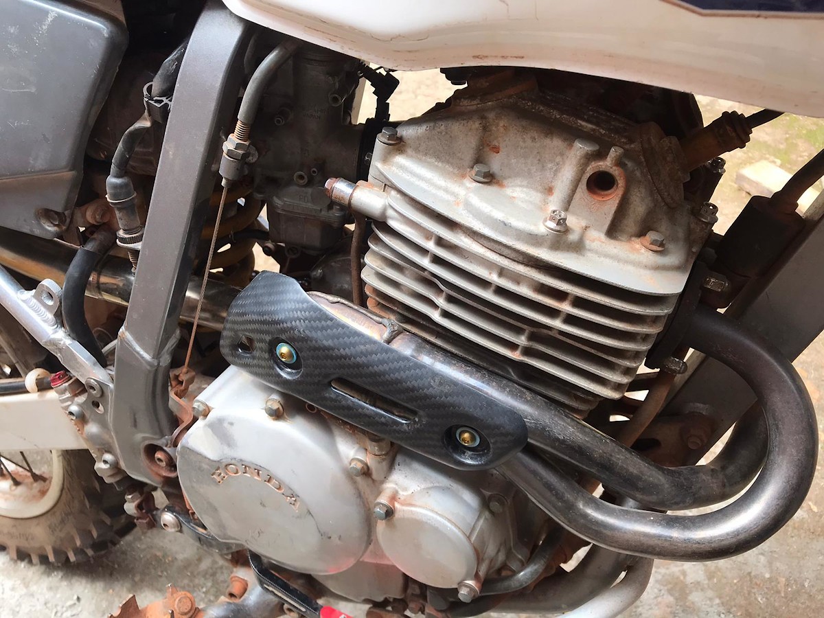 Honda XR250R build e-start- titanium - Bike Builds - Motocross Forums ...