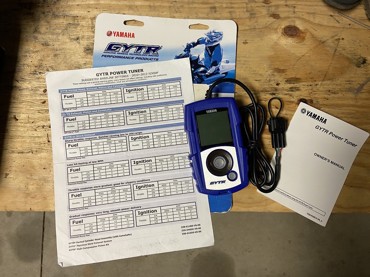 GYTR Power Tuner 2010-2013 YZ450F - For Sale/Bazaar - Motocross Forums ...