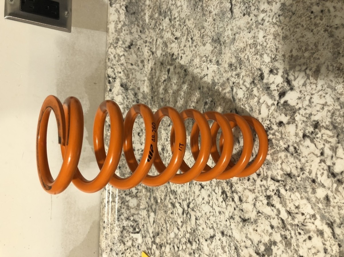 WP shock spring - orange - For Sale/Bazaar - Motocross Forums / Message ...