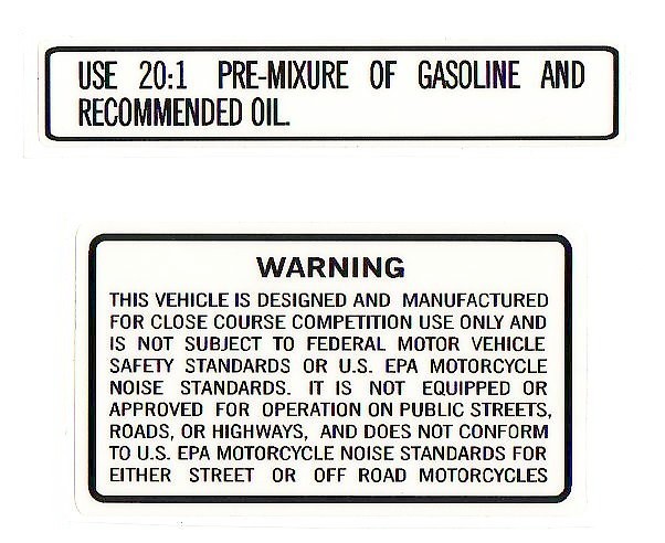 Closed Course Competition Use Only - Moto-Related - Motocross Forums ...