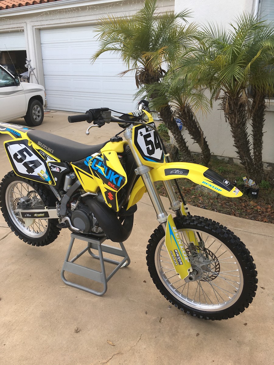 Finished 2001 RM250 Winter Project - Bike Builds - Motocross Forums ...