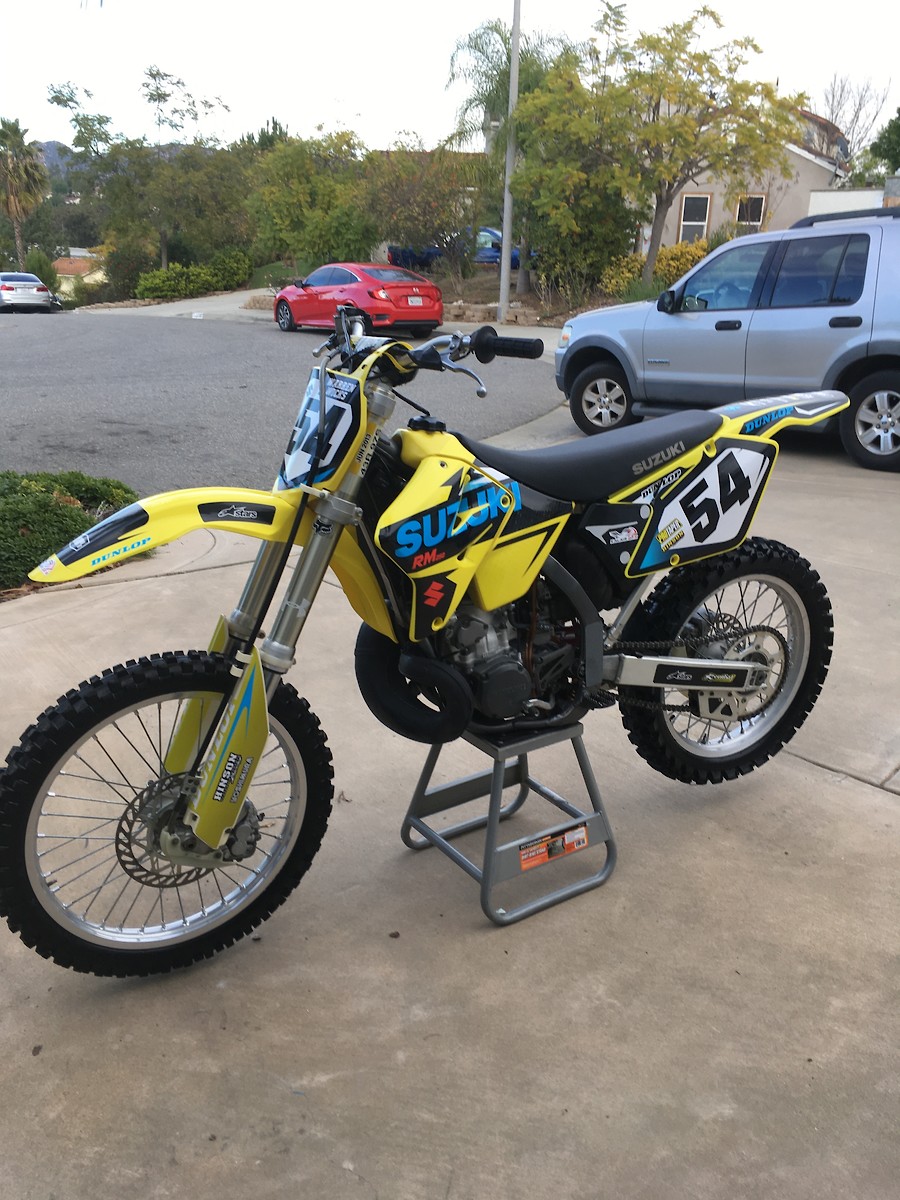 Finished 2001 RM250 Winter Project - Bike Builds - Motocross Forums ...
