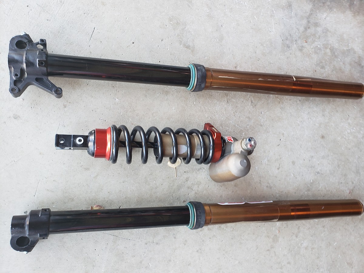 Used A-Kit KYB Suspension for sale - 2017-2020 crf450r - For Sale ...